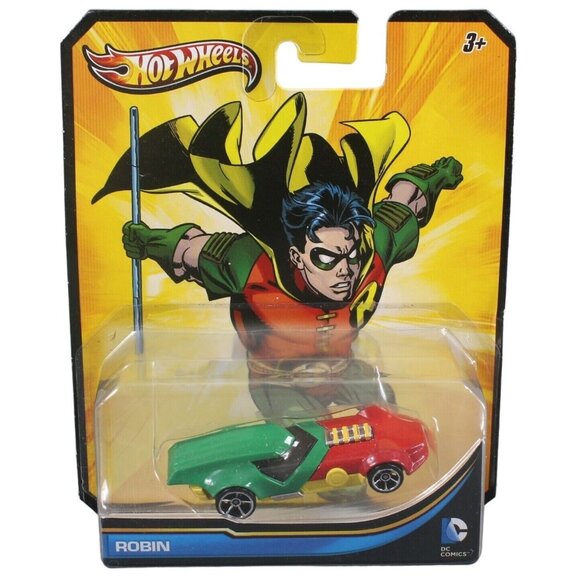 Hot Wheels | Toys | Mattel Hot Wheels Dc Comics Robin Car | Poshmark